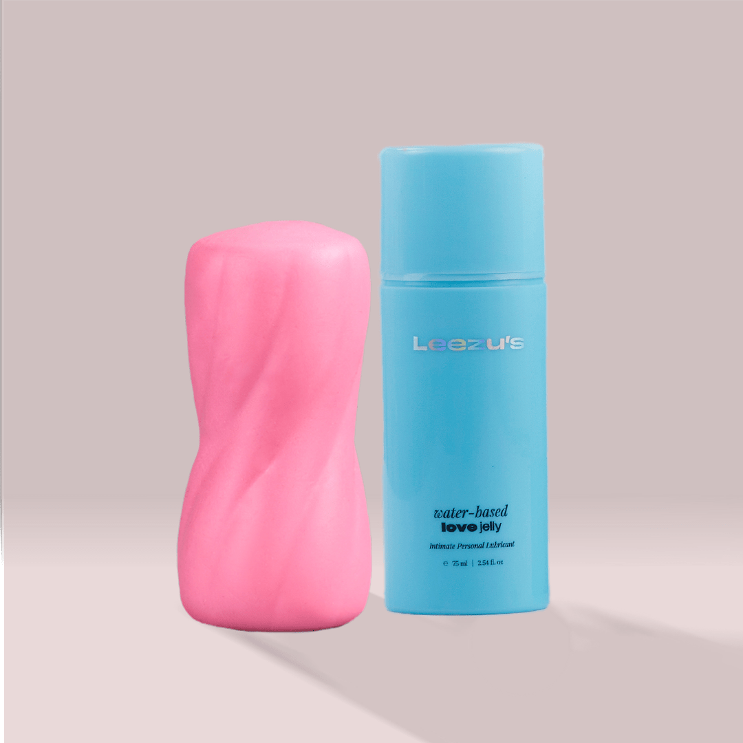 Toys For Men - Mens Stroker & Water Based Lube Combo Online I Leezu's