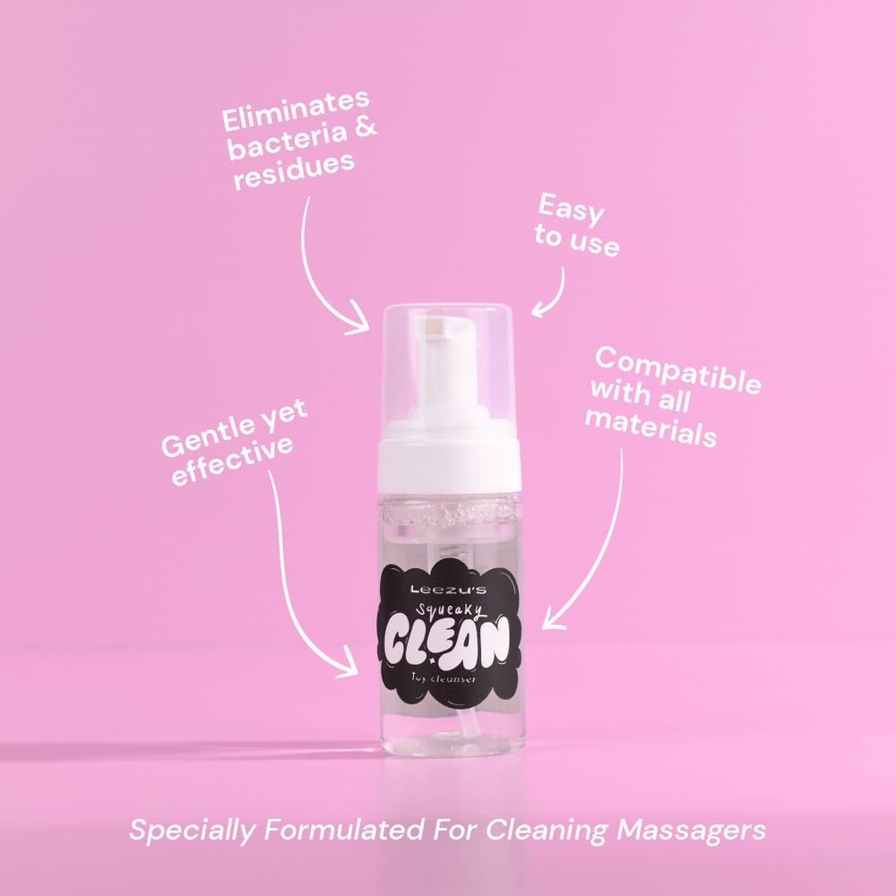 Squeaky Clean Toy Foaming Cleanser - Buy Adult Toy Cleaner | Leezu's